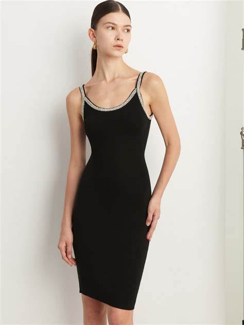 Elegant Bodycon Slip Dress Pinqi Good Girl Rebel