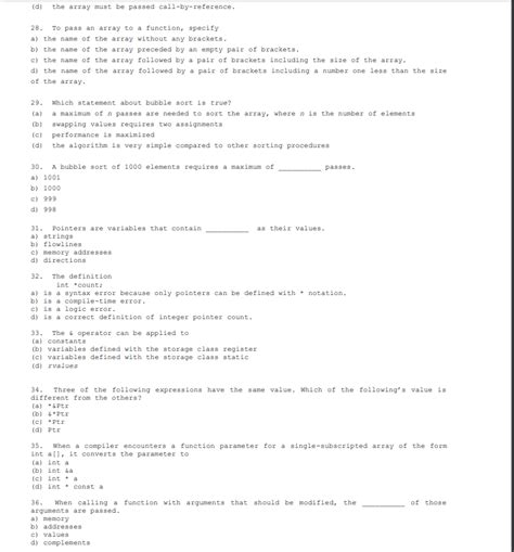 Solved 13 Searching An Array By Testing Each Element In The