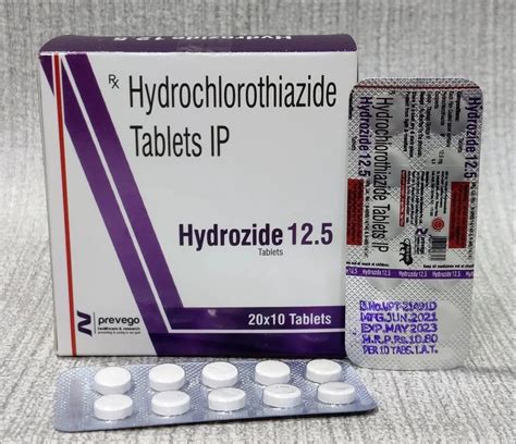 Hydrochlorothiazide Tablet Ip Mg At Box Nerul Navi Mumbai ID