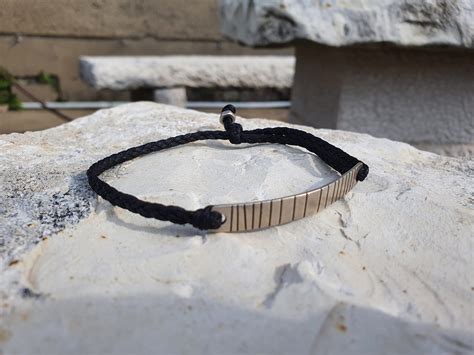 handgefertigtes armband strichcode naturstein centrum lpm