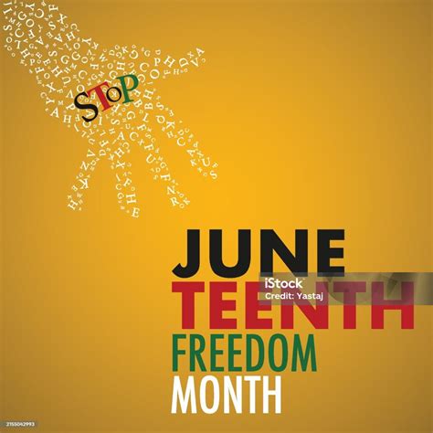 Juneteenth 자유의 날 아프리카 계 미국인 독립 기념일 6 월 19 일 Juneteenth 흑인 역사 자유의 달을