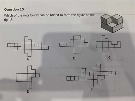Question Which Of The Nets Below Can Be Studyx