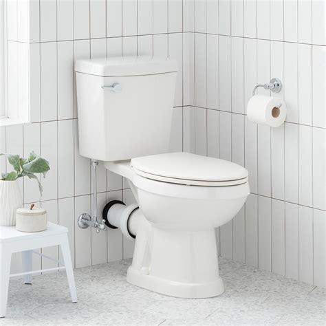 Waycross Two Piece European Rear Outlet Toilet Chrome Signature