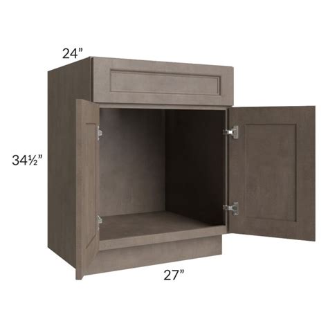 Rta Providence Natural Grey 27 Sink Base Cabinet Kitchen Oasis