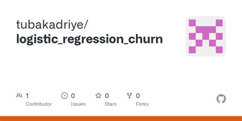 GitHub Tubakadriye Logistic Regression Churn