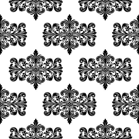 Ai Generated Damask Fabric Textile Seamless Pattern Luxury Decorative