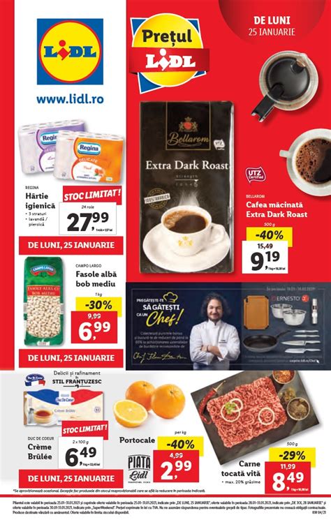 Catalog Lidl Activeaza Cupoanele 25 31 Ianuarie 2021