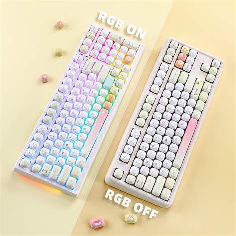 Pbt Keycap Set Dye Sub Keycaps Cherry Profile Custom Keyboard Forest Party Keycap Set Yunzii