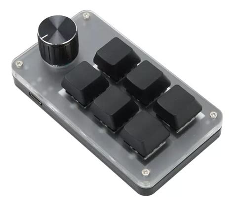 Teclado Programável Diy Teclado Mini Knob Rgb Light De 6 Te Parcelamento Sem Juros