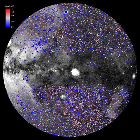Map Of The Largest Structures In The Universe