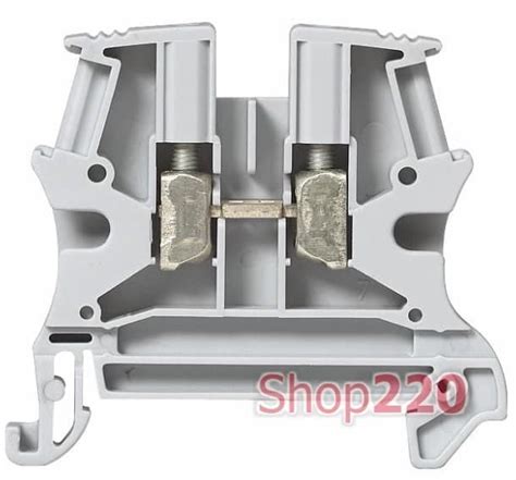 Купить 37163 Legrand Клеммник 10 мм кв, серый на дин-рейку цена в Киеве ...