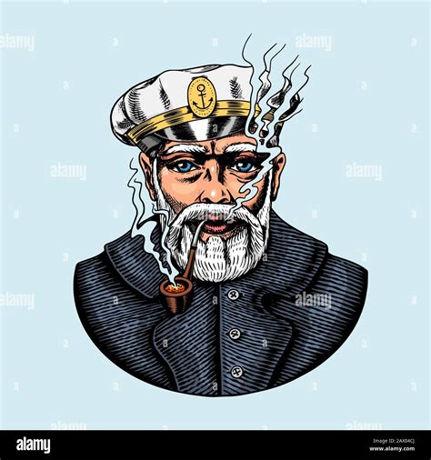 Kopf Mit Bart Handgezeichnet Fotos Und Bildmaterial In Hoher