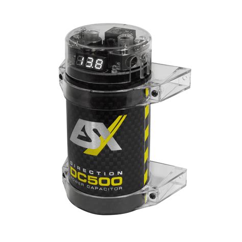 Esx Dc500 Power Cap 05 Farad Buffer Capacitor Mt Audio Shop