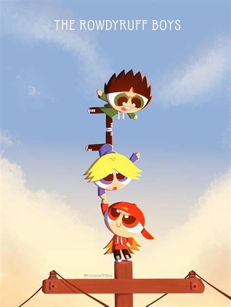 Brick Boomer And Butch Powerpuff Girls Drawn By Unusualyikes