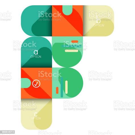 인포 그래픽 옵션 및 단계적으로 둥근된 사각형 차트 그래프 옵션 부품 프로세스 다이어그램의 요소 0명에 대한 스톡 벡터 아트 및 기타 이미지 Istock