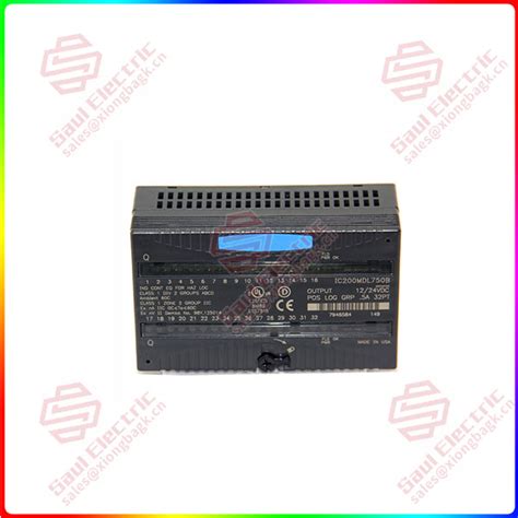 Ic200mdl750g Ge 32 Point Discrete Output Module Saulcontrol