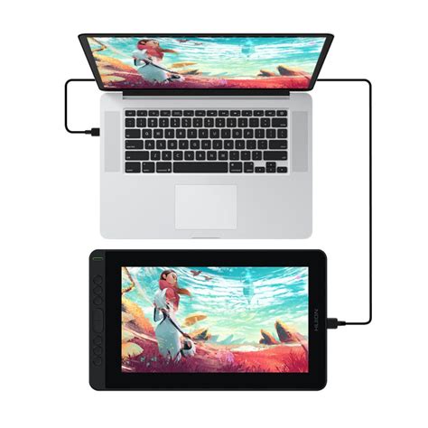 Kamvas 12 Graphics Tablet Monitor With 116 Inch Full Laminated Screen