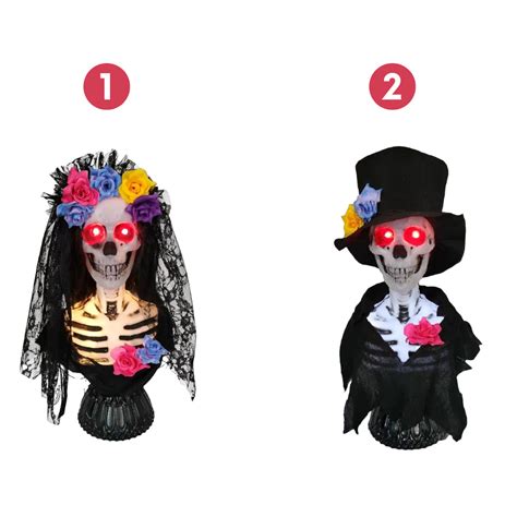 Led Table Top Skeleton Battery Operated 35cm Asst