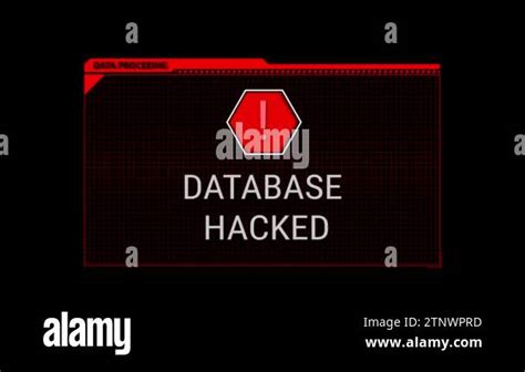 error alert warning screen computer hacking data theft scam