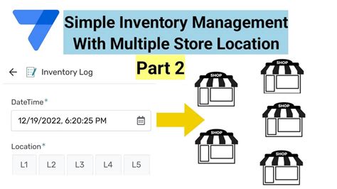 Appsheet Simple Inventory Management With Multiple Store Part 2 Youtube
