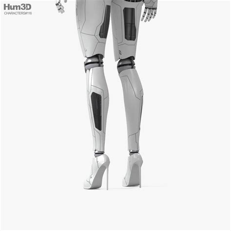 Cyborg Female Modelo 3d Descargar Personajes On