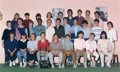 Photo De Classe 3ème 4 De 1985 Collège Jacques Prévert Copains Davant