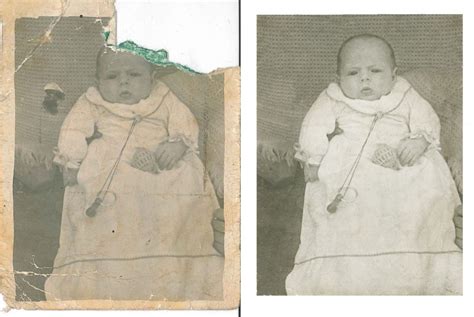 Restauración de foto muy dañada Restaura Tus Fotos