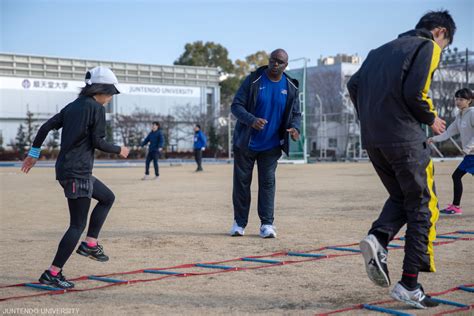順天堂大学スポーツ健康科学部 「アメリカ陸上競技連盟による陸上クリニック」