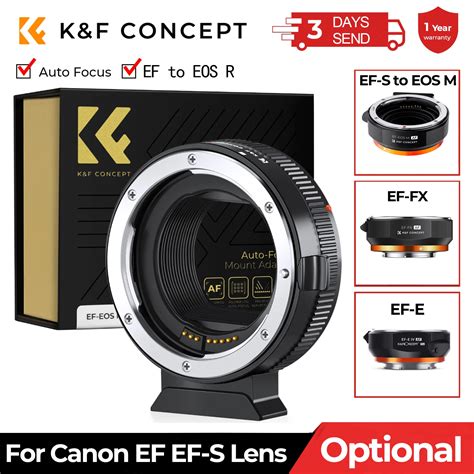 K F Ef Ef S Eos M Eos R Rf 