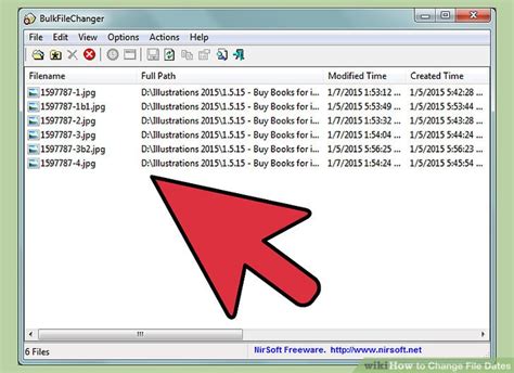 How To Change File Dates Steps With Pictures WikiHow