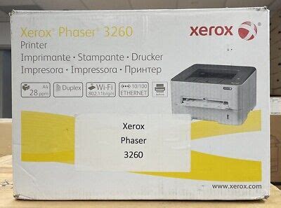 New Open Box - Xerox 3260DNI Phaser Laser Printer 808112998938| eBay