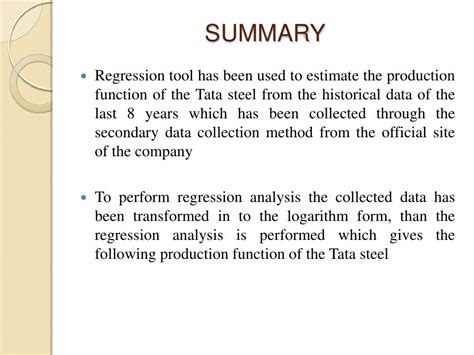 Production Analysis Ppt