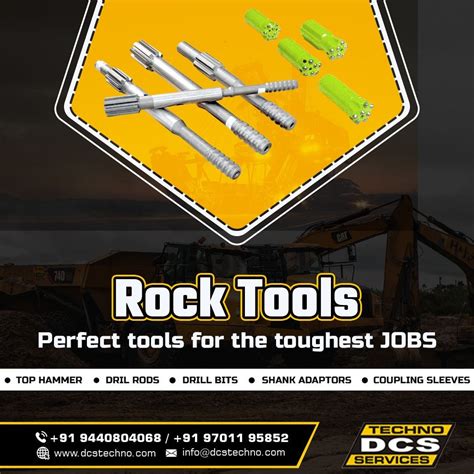 Role Of Rock Drilling Tools In Mining — Dcs Techno By Dcstechnoweb
