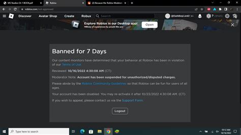 Update I Was Perm Banned On The 21st But Can Now Re Appeal R Activision