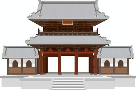 法隆寺 4イラスト No 24416887無料イラストフリー素材ならイラストAC