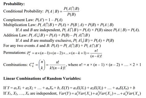 SOLVED Texts Explain The Notation And Provide A Basic Example For Understanding Each Formula