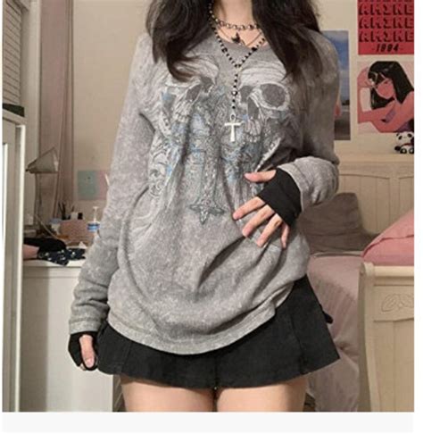 Fairy Grunge Clothing Women Y2k Fairy Grunge Shirts Vintage Etsy