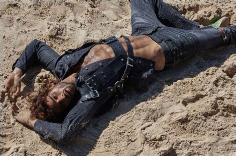 Secret Paradise Marlon Teixeira Stars In Risbel Cover Shoot The Fashionisto
