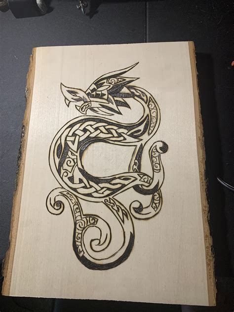 How To Draw A Norse Dragon