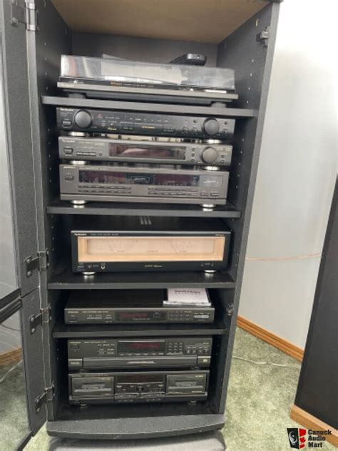 Technics Stereo System With Two Sets Of Technics Speakers Photo