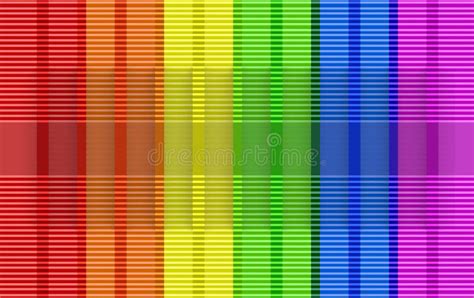 Modern Lgbt Pride Rainbow Flag Evolution Illustration Stock Vector
