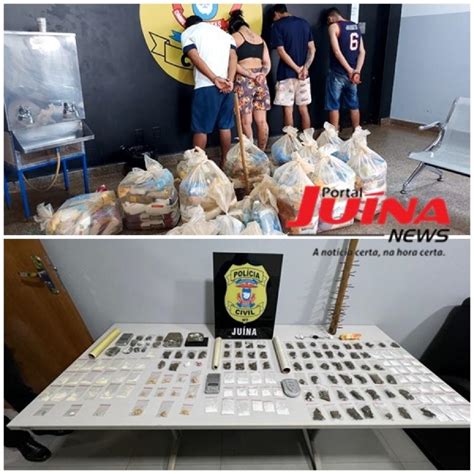 Polícia Civil desmantela quadrilha do CV em Juína prende oito