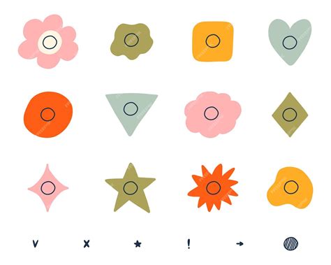 Premium Vector Cute Hand Drawn Set With Empty Checkboxes With Check And Cross Marks Checkboxes