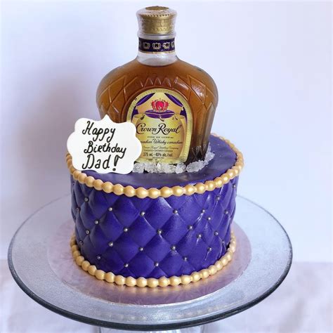 Th Birthday Cakes For Men Birthday Cake Crown Royal Birthday Party