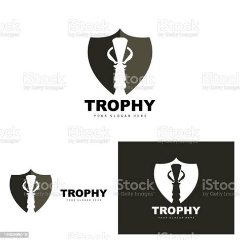 챔피언십 트로피 로고 챔피언 상 수상자 트로피 디자인 벡터 아이콘 템플릿 1위에 대한 스톡 벡터 아트 및 기타 이미지 1위 경쟁 고급 Istock