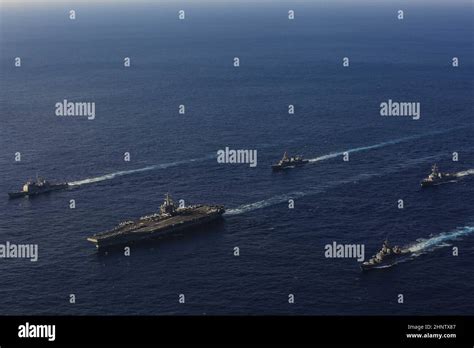 PHILIPPINE SEA Feb 16 2022 The Nimitz Class Aircraft Carrier USS