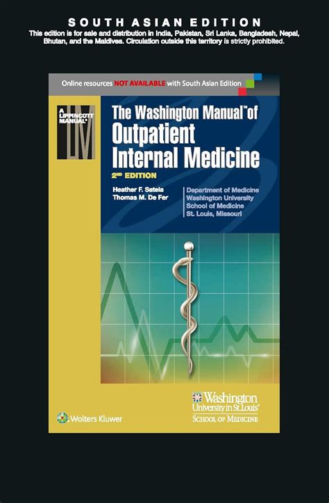 The Washington Manual Of Outpatient Internal Medicine 9789351295860