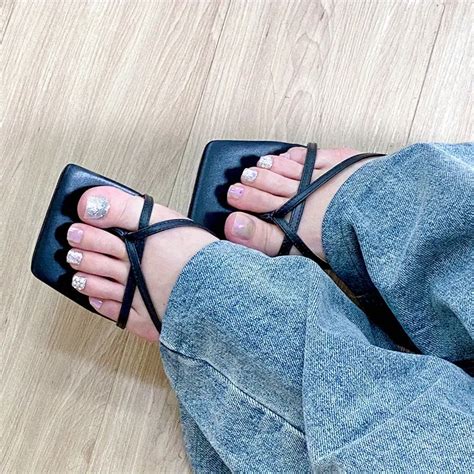 Press Toenails Short Silver Glitter Toenails Temu United Kingdom