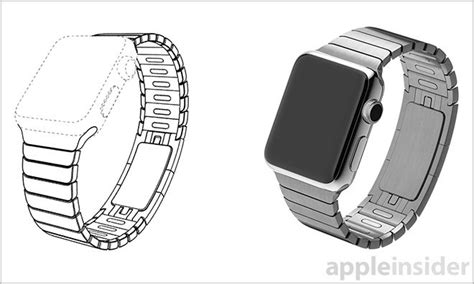 Apple Patents Apple Watch Sport Band Classic Buckle And Link Bracelet