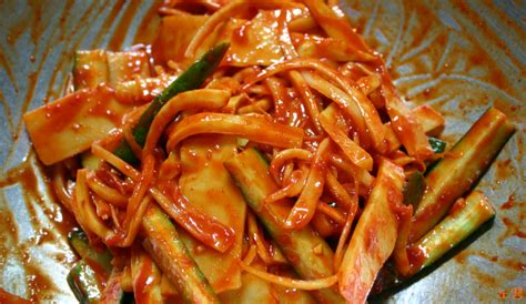 죽순탕과 죽순초무침